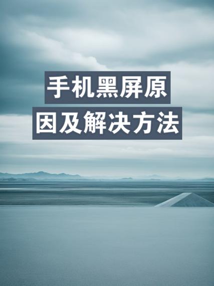苹果手机用着用着就黑屏怎么回事图标